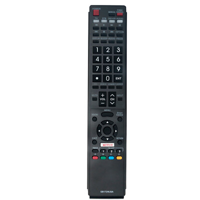 GB172WJSA Replacement Remote for Sharp TV LC-70LE660U LC-80LE661U LC ...