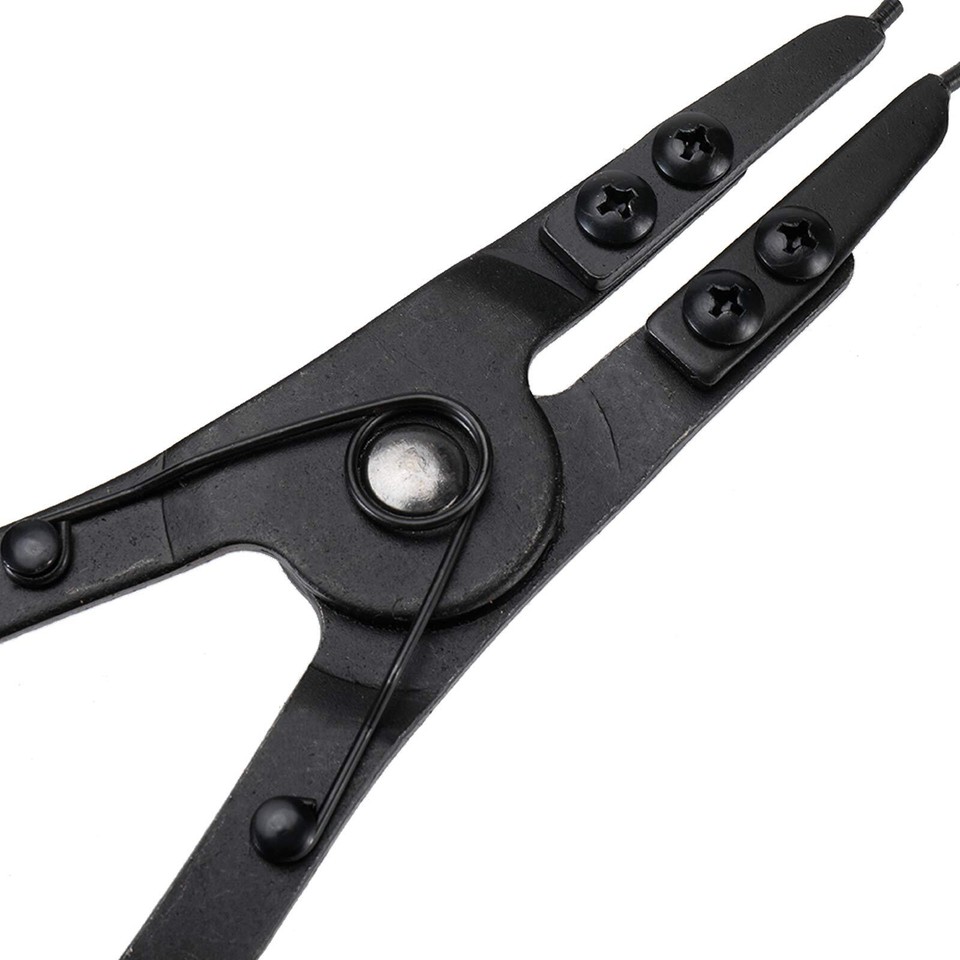 2PC 10" Circlip Plier Set Heavy Duty Internal and External Snap Ring ...