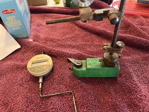 Enco Tiny-Titan Magnetic Base Indicator 4.5" Post Machinist Tools ...