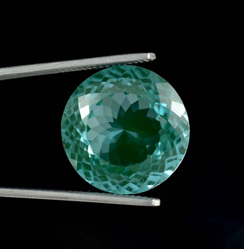AAA Natural Flawless Ceylon Green Spinel Round Cut Loose Gemstone 20x20 ...