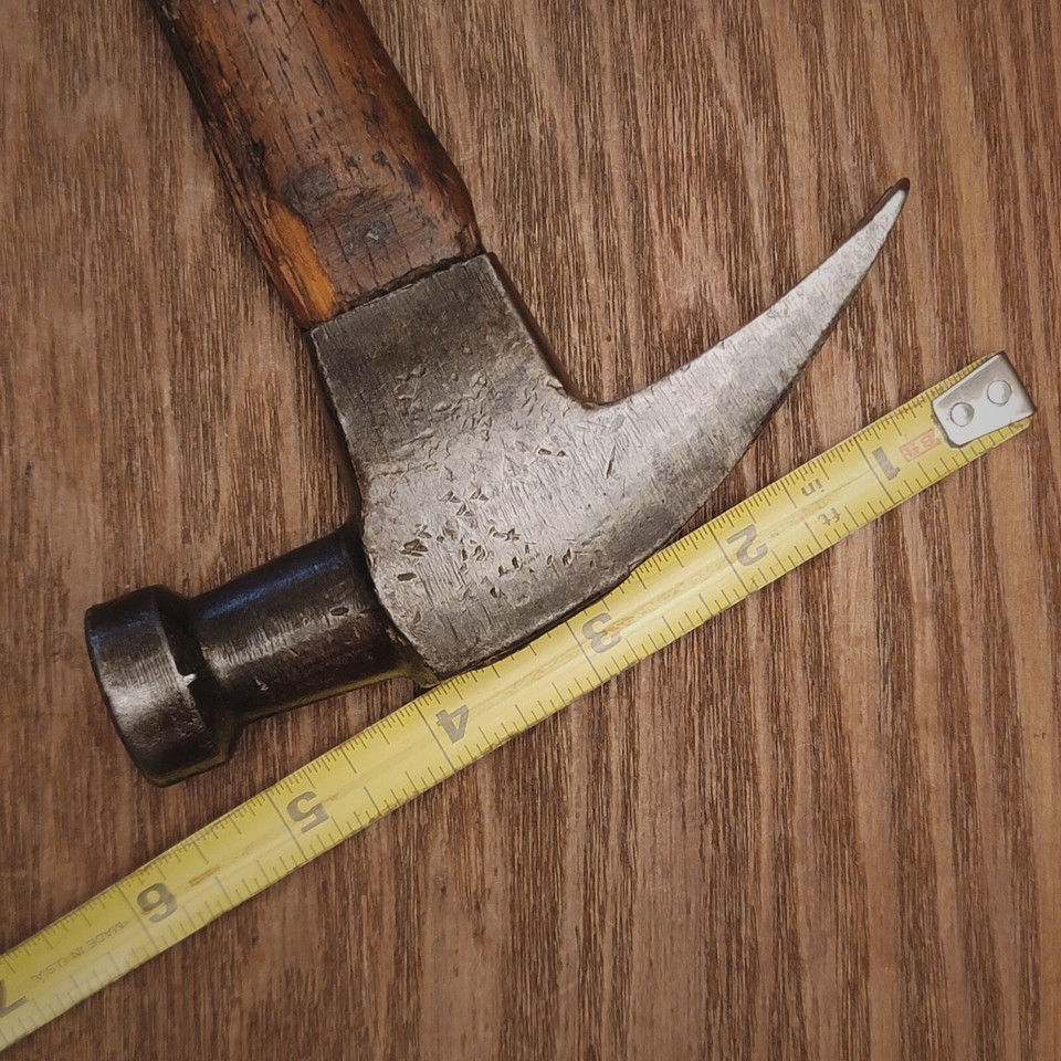 Vintage Stanley Bell Face Straight Claw Hammer - Old Tool | eBay