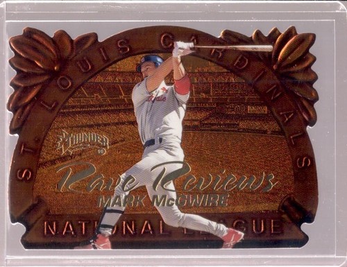 MARK McGWIRE 1998 Skybox Thunder Circa Rave Reviews SP Insert #11 | eBay
