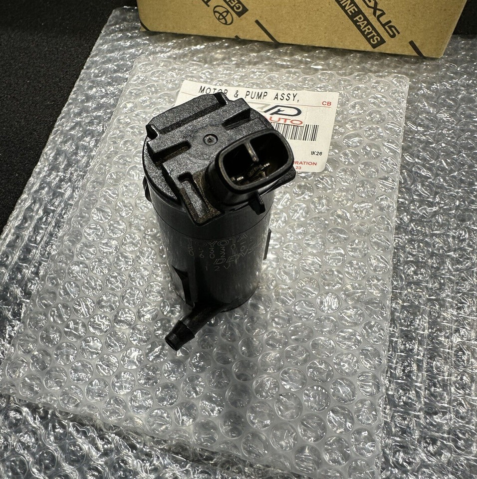 89 - 95 TOYOTA PICKUP FRONT WINDSHIELD WASHER FLUID MOTOR PUMP OEM NEW ...