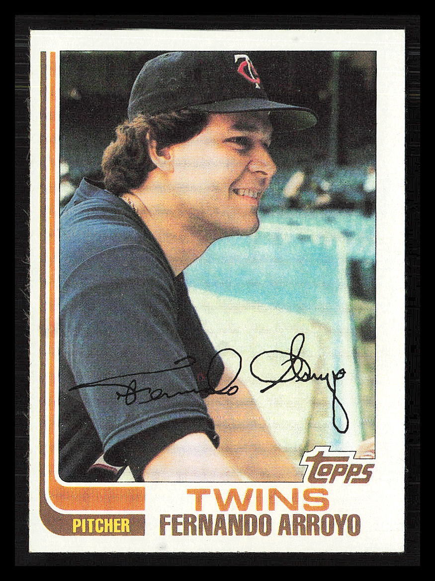 Fernando Arroyo 1982 Topps #18 Minnesota Twins | eBay