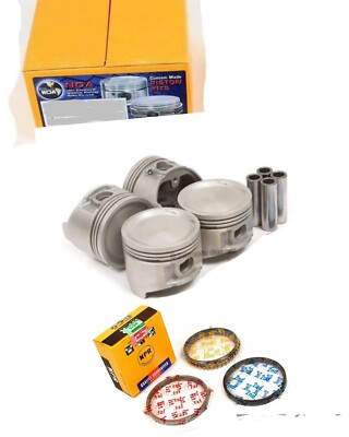FIT 85-89 NISSAN PICKUP PATHFINDER VAN Z24 Z24i 2.4L NPR PISTON & RINGS ...