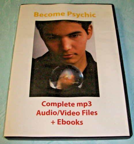 Become Psychic - Complete MP3 Audio/Video Files + Ebooks (DVD, 2010) VGC | eBay