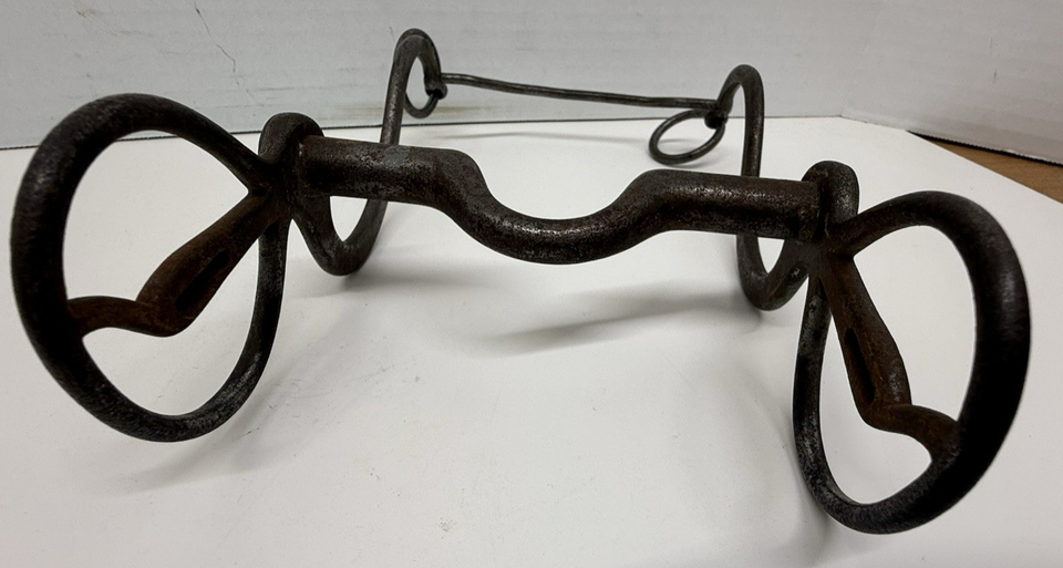 Indian Wars US Cavalry Shoemaker Curb Bit Spanish American War w BRASS ...