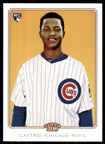 2010 Topps 206 Starlin Castro Rookie Chicago Cubs #24B MLB Baseball | eBay