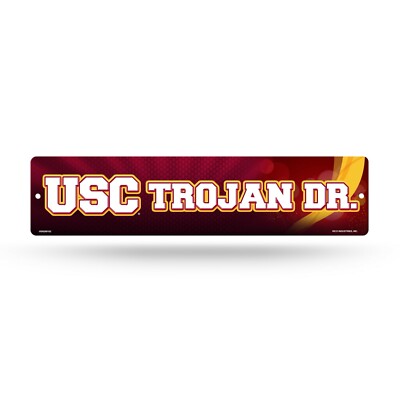 USC Trojans Plastic/Vinyl Street Sign. 3-3/4" x 16" #918/J | eBay