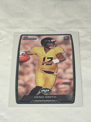 2013 Bowman #150 Geno Smith RC New York Jets | eBay