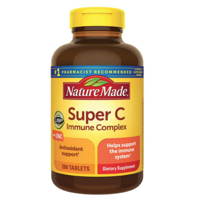 Nature Made Super C Immune Complex - 200 Tablets 31604030223| eBay