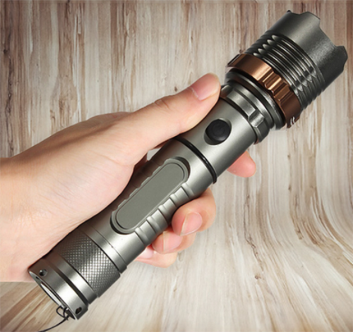 2X Rechargeable Camping LED Flashlight Tactical Police Torch Very ...