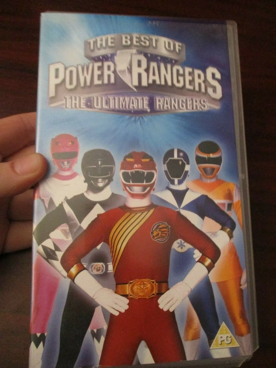 Power Rangers Vhs Tape