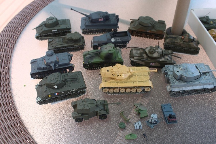 Vintage Antique Tank Collection Lot (27 Pcs) | eBay