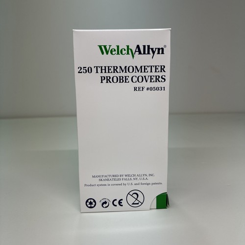 Welch Allyn Thermometer Probe Covers 901010 Case of 250 Covers | eBay