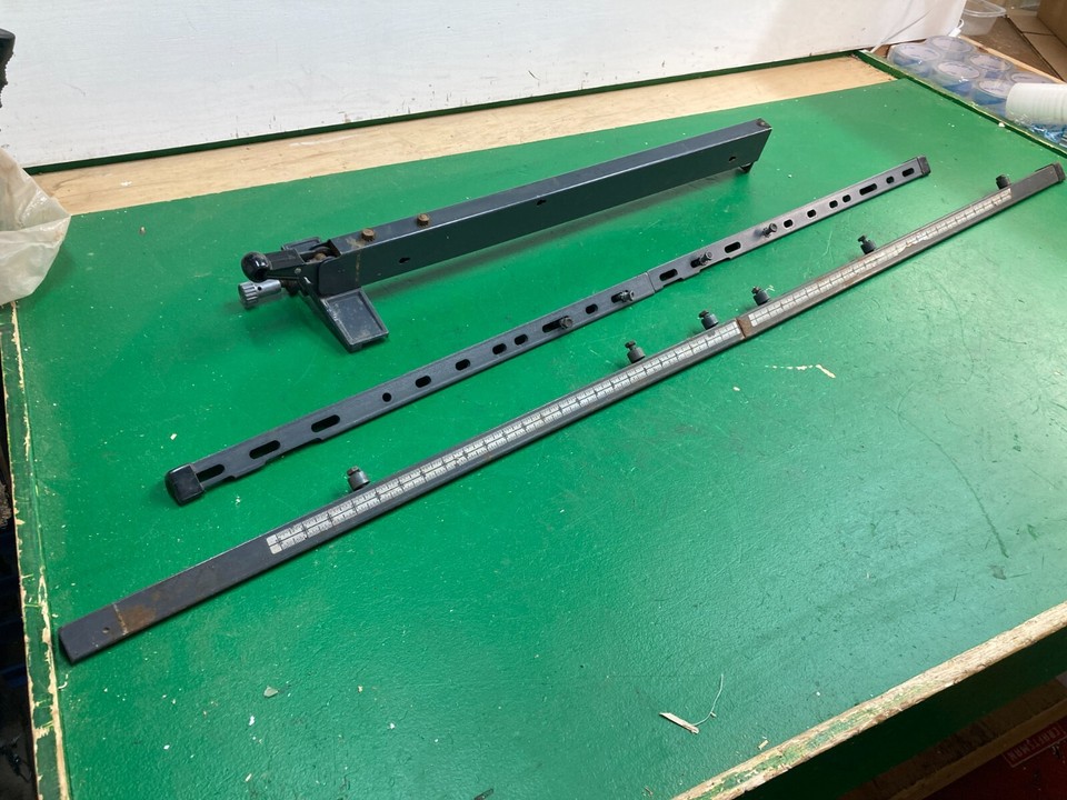 Craftsman 113 Contractor Table Saw Rip Fence & Guide Rails, for 27 ...