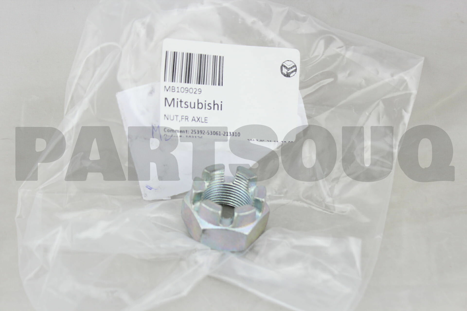 MB109029 Genuine Mitsubishi NUT,FR AXLE | eBay