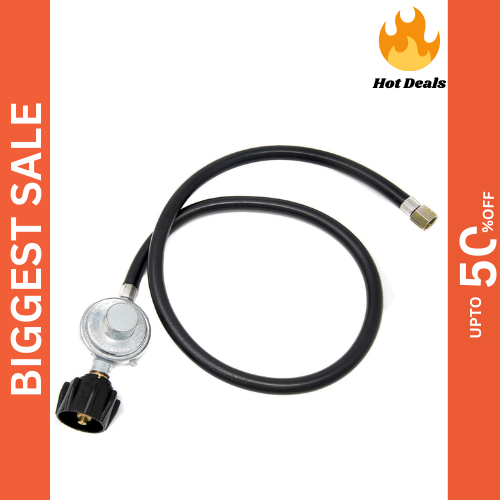 Regulator Fire Pit Grill Heater Propane Hose 3 feet | eBay