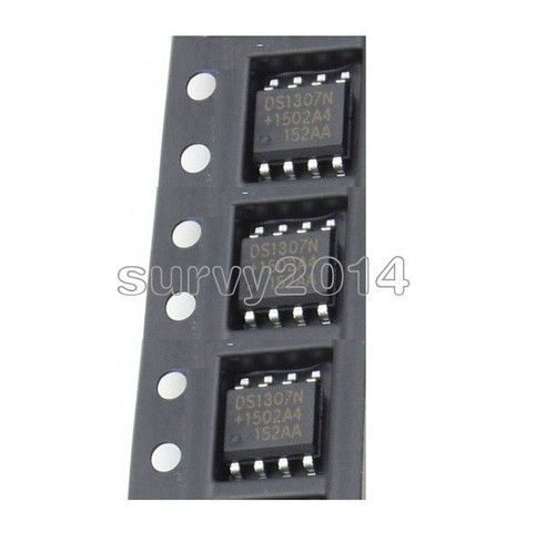 20PCS DS1307 DS1307Z SOP-8 RTC SERIAL 512K I2C Real-Time Clock IC | eBay