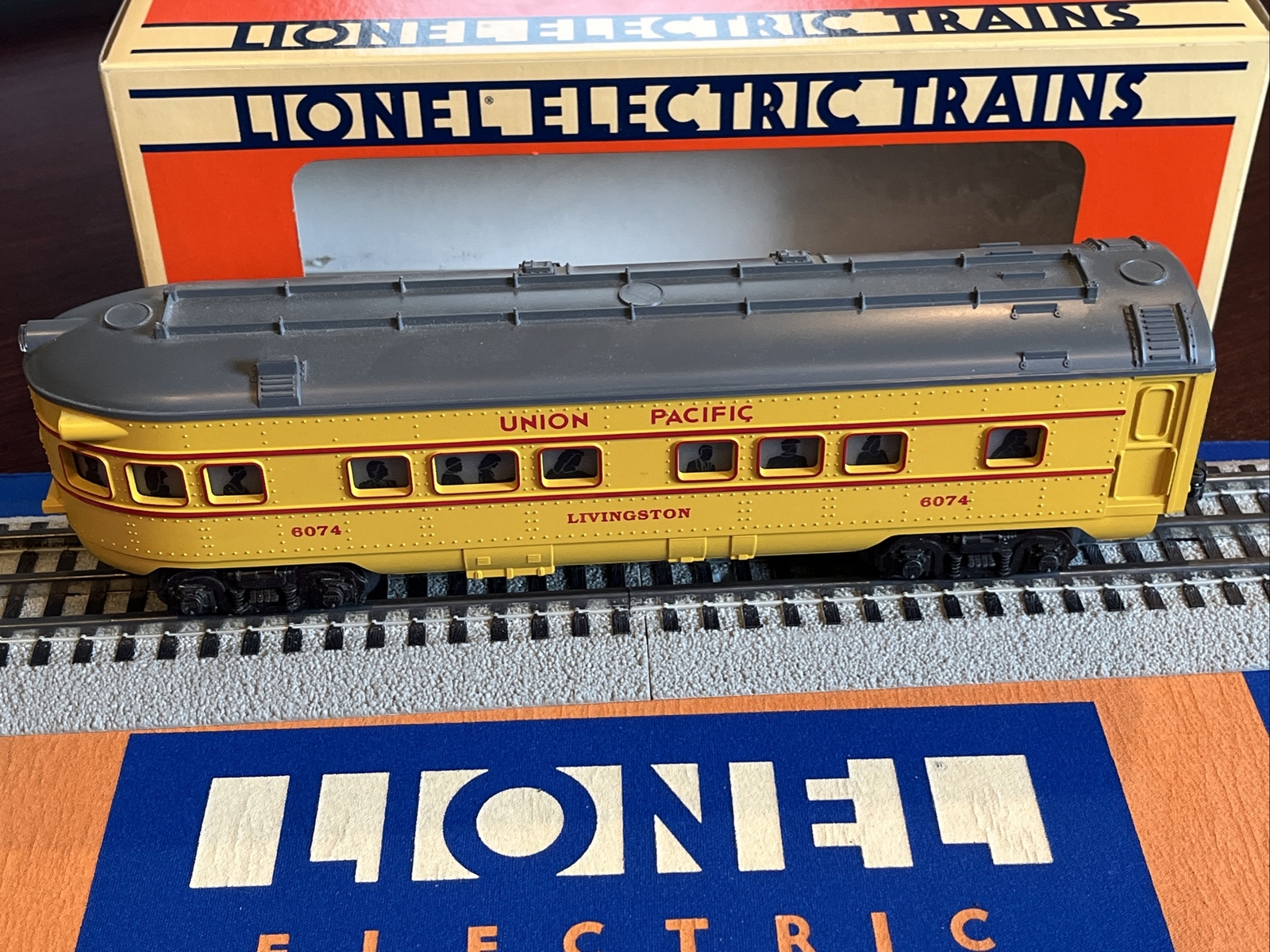 Lionel 6-16074 O Gauge Union Pacific "Livingston" Observation Car #6074 ...