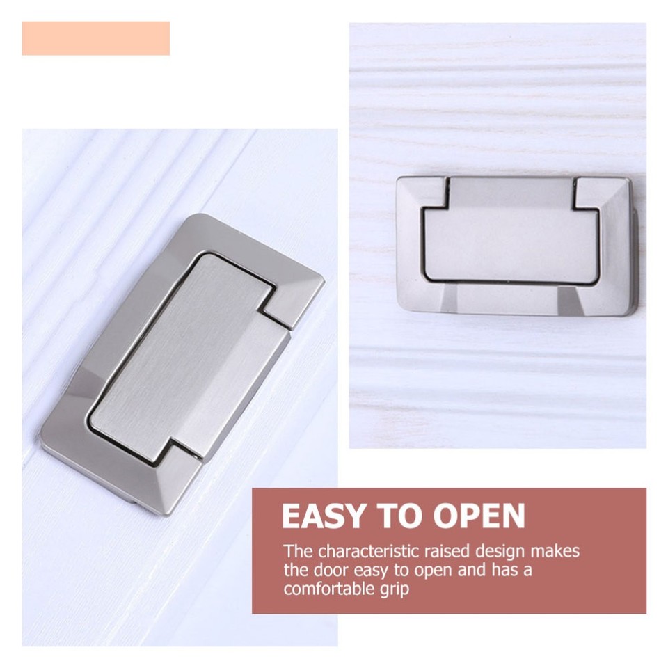 Flush Drawer Pulls Recessed Door Cabinet for Kitchen Cabinets Handle | eBay