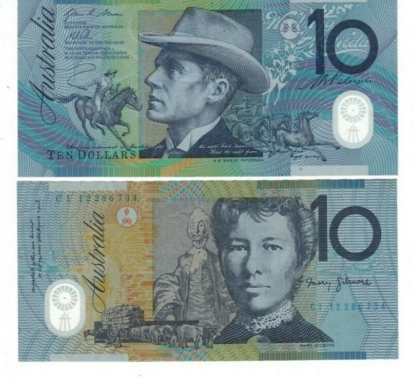Australian 10 Dollar Bill