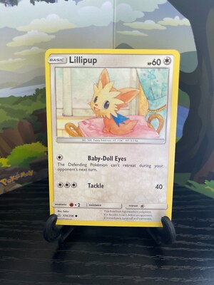 Lillipup 174/236 - Cosmic Eclipse - Common - Pokemon Card TCG - LP | eBay