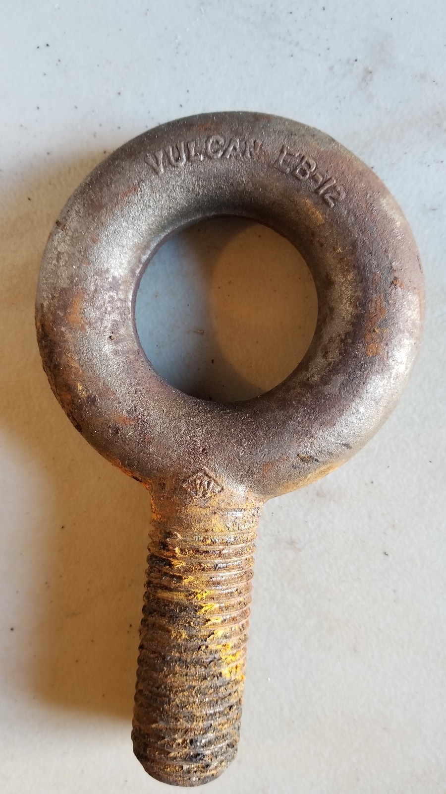 Vulcan EB-12 Lifting Eye Bolt 15,000 Lb Lift Cap Steel 1 1/4"- 7 Thread ...