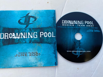Drowning Pool Bodies & Tear Away CD Single Promo Card Sleeve 2001 | eBay