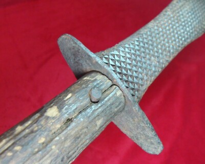 Unique US CIVIL WAR CONFEDERATE SHORT SWORD / KNIFE made of RASP | eBay