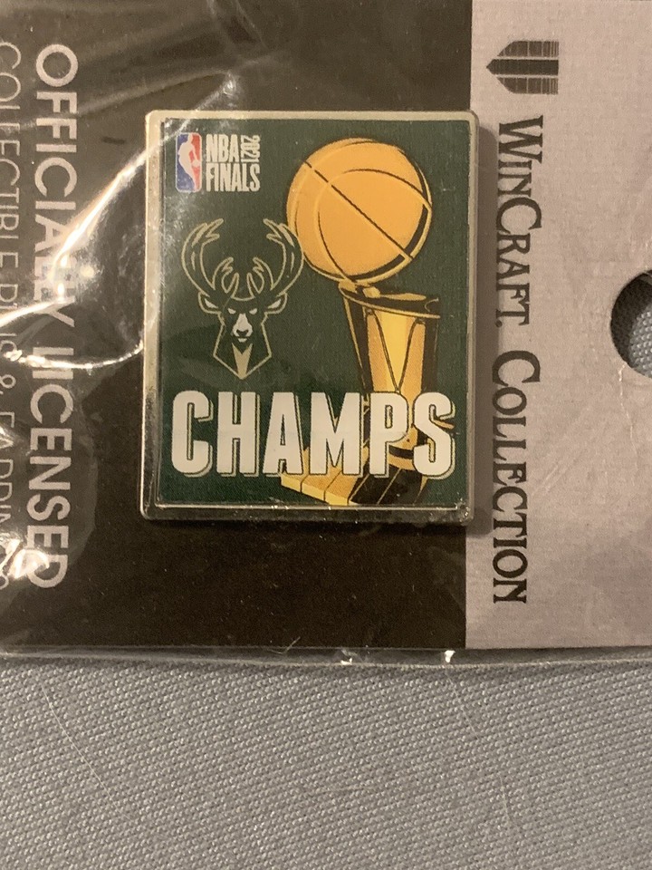 2021 Milwaukee Bucks NBA Finals Championship Pin | eBay