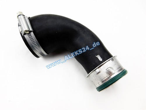 1x LADELUFTSCHLAUCH LUFTSCHLAUCH INKL SCHELLE FÜR AUDI SEAT SKODA VW ...