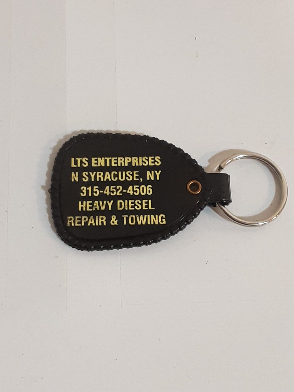 VINTAGE LTS ENTERPRISES N. SYRACUSE NY PLASTIC KEYCHAIN REPAIR & TOWING ...