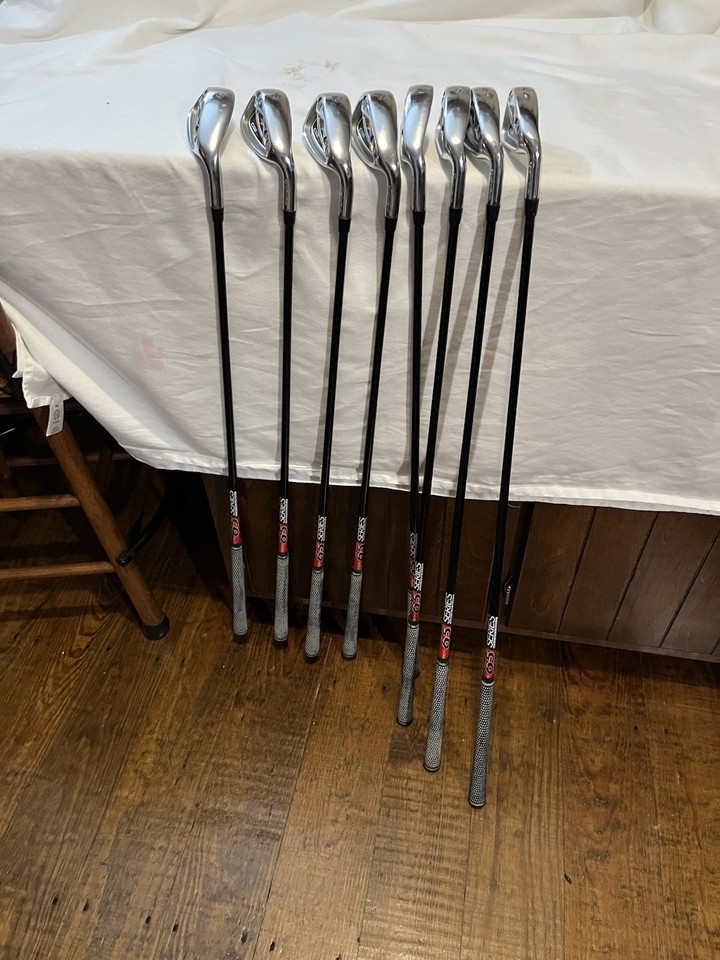 TaylorMade R7 CGB Max Iron Set 4-SW Graphite 65 series Low Kick Pt golf ...