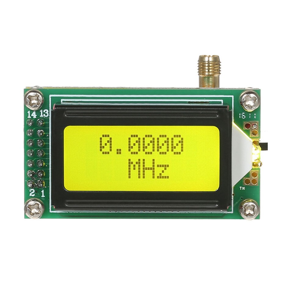 High Accuracy Frequency Counter 0802 LCD Display Tester Module For Ham ...