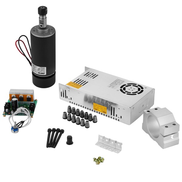 Vevor GSWSZZDJWJT000001V0 CNC 400W Brushless Spindle Motor & speed ...