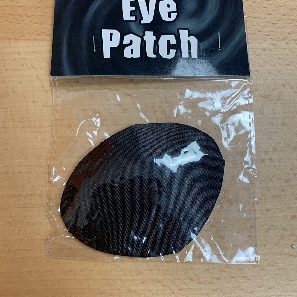 Spirit Halloween Pirate Eye Patch Costume Accessory Blackbeard ONE SIZE ...