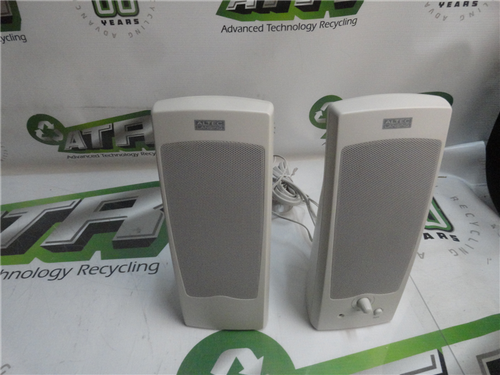 Altec Lansing Computer Speakers ACS21W Premium Sound for Desktop Sleek ...