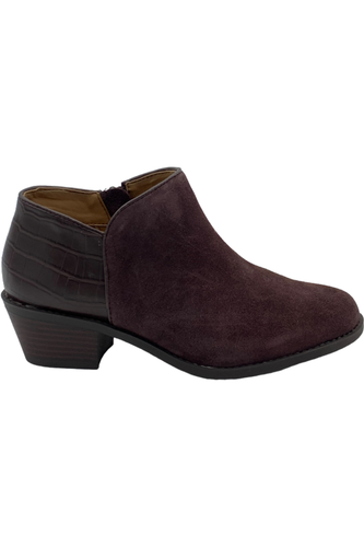 Vionic Water Repellent Suede Ankle Boots Marissa Chocolate | eBay