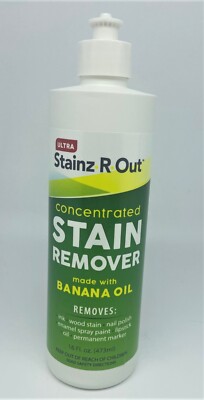 Ultra Stainz R Out 16 oz Concentrated Stain Remover Original Banana Oil ...