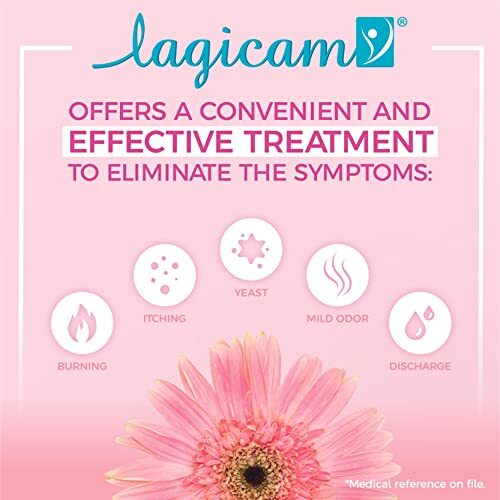 Lagicam Vaginal Yeast Infection Antifungal 3 Day Miconazole Nitrate ...