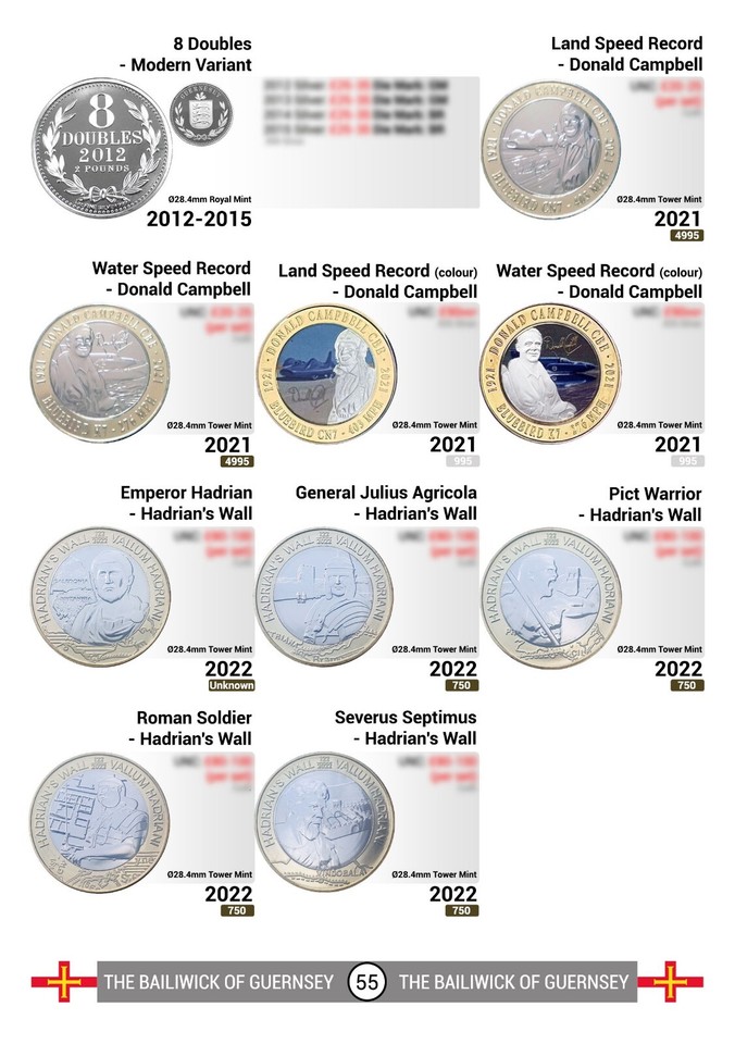 The Two Pound Guide £2 Coin Guide 2024 v6.2 UK & Territories | eBay UK