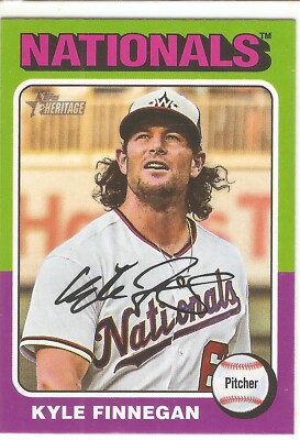 2024 TOPPS HERITAGE KYLE FINNEGAN SHORT PRINT BASEBALL CARD #41 | eBay