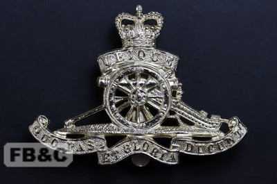 British Royal Regiment Of Artillery RA Cap Badge - Gaunt | eBay Australia