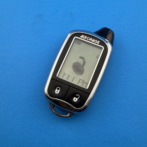 USED AUTOPAGE 2-WAY XT-915LCD REMOTE START TRANSMITTER ALARM FOB ...