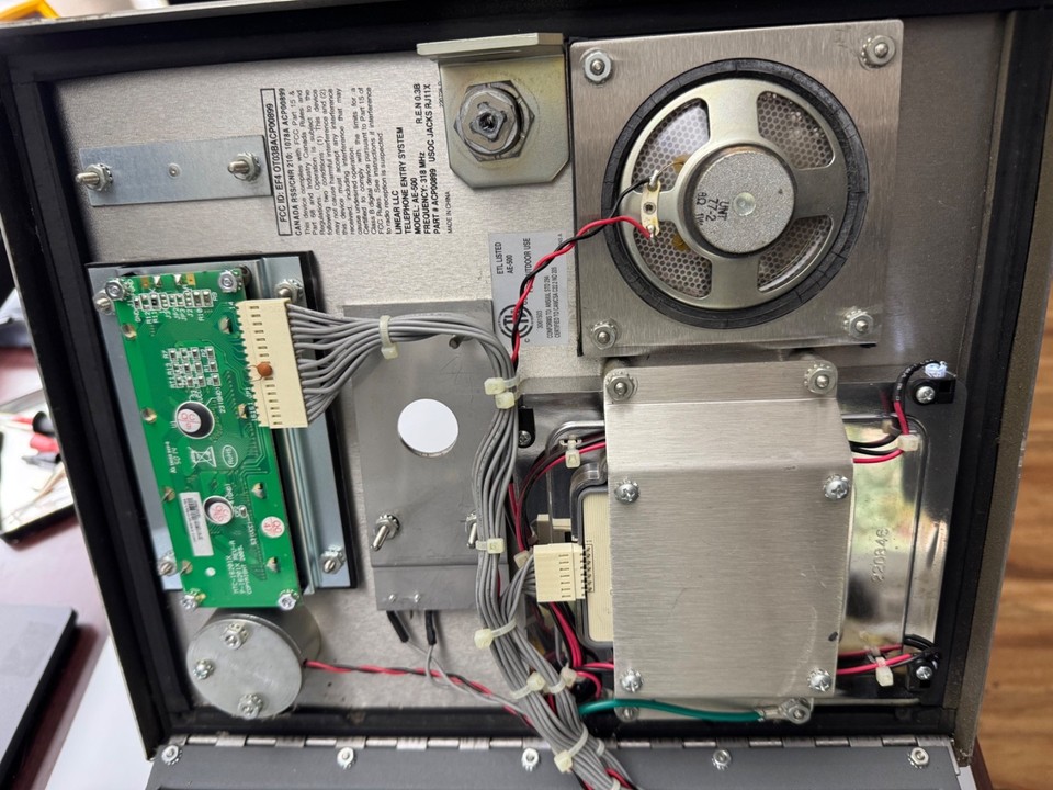 Linear AE500 Telephone Entry System Control Panel Access Gate Door ...