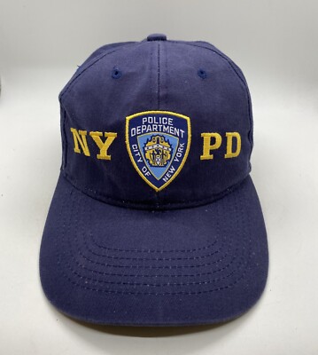 NYPD Police Department City Of New York Cap Hat Adult Adjustable Blue ...