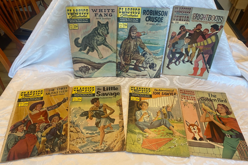 7 Comic Books - Classics Illustrated & Classics Illustrated Junior ...