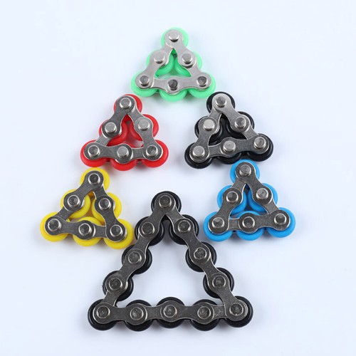 Stress Reducer Roller Chain Section Fidget Toy Calming Portable ADHD ...