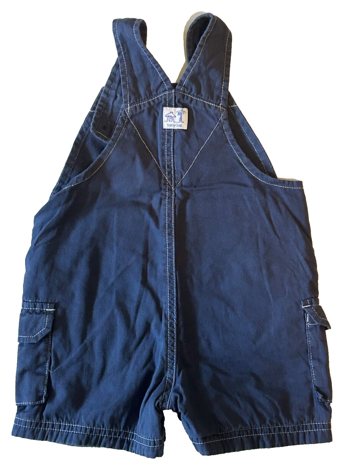 Baby Gap Boys Newborn 3-6 Months Overalls Shortalls Cargo Pockets ...